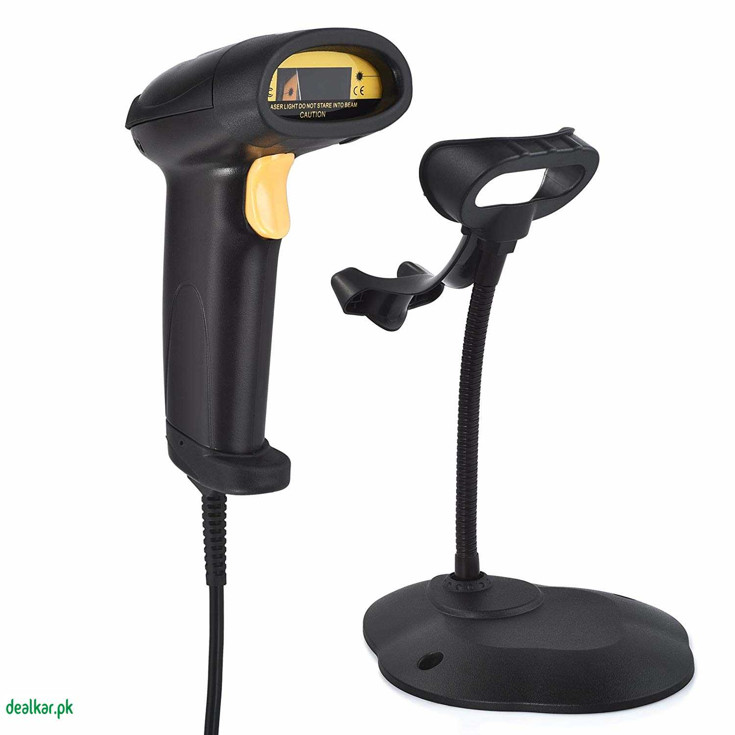 NEOTECH NTK007 Barcode Scanner USB Automatic Barcode Reader Long Range ...