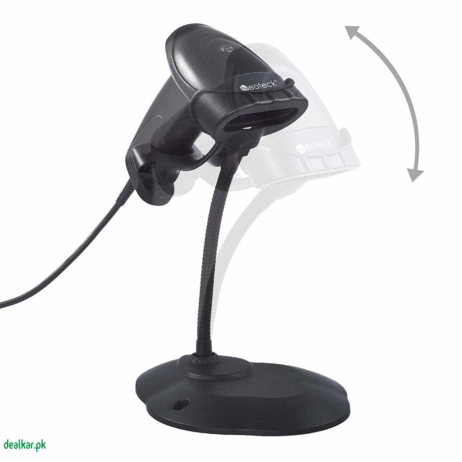 NEOTECH NTK007 Barcode Scanner USB Automatic Barcode Reader Long Range ...