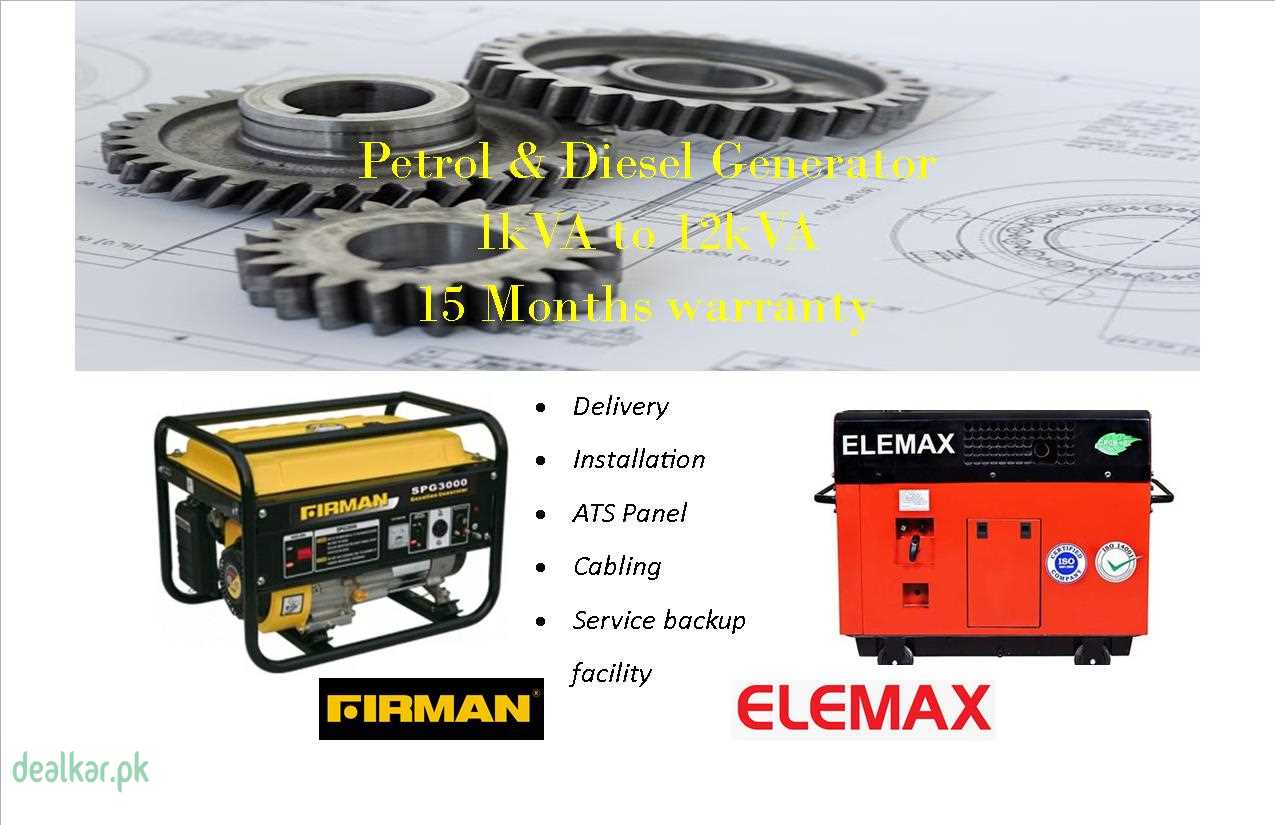 PORTABLE GENERATOR CAMPION 3KVA - Generators, UPS & Power Solutions