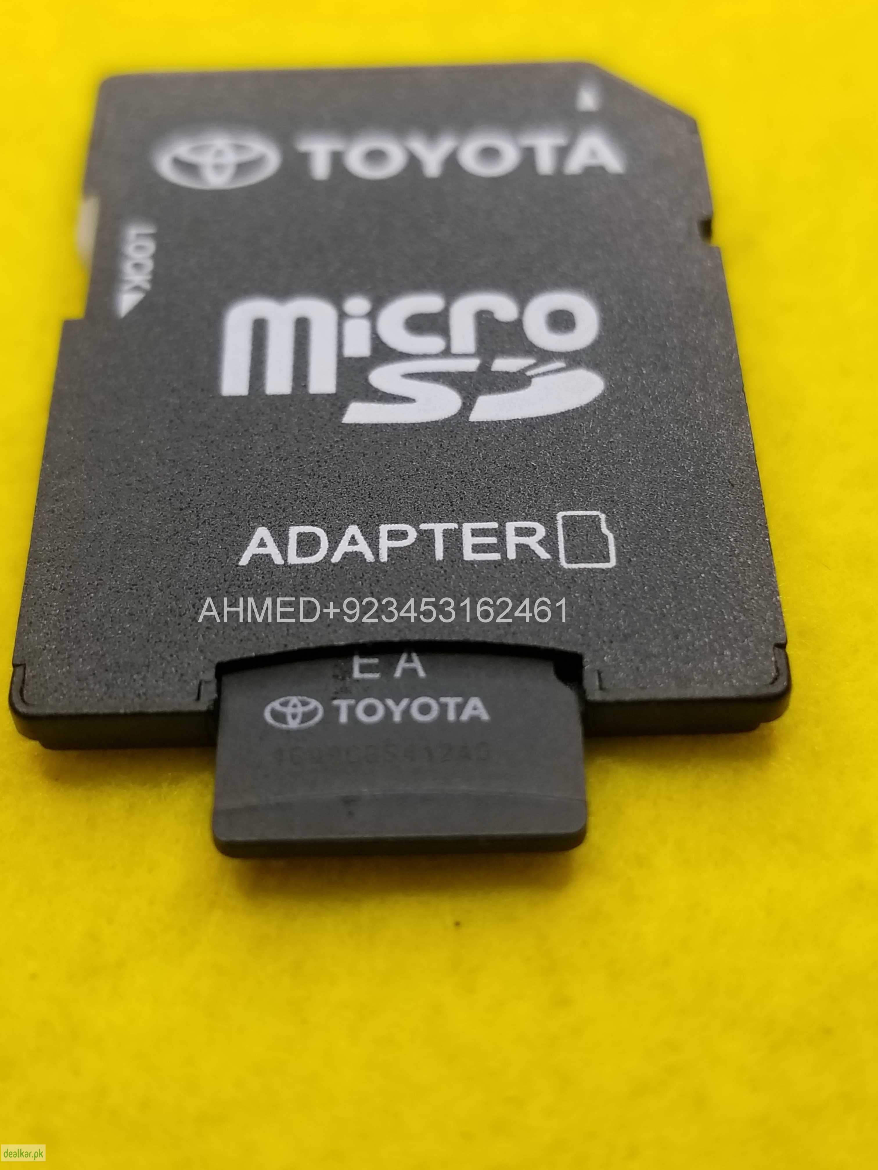 TOYOTA CAMRY software 2015 2018 08675 0AV32 MICRO MAP SD CARD B9072 ...